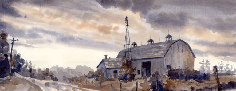 Artist Statement - Watercolours by Vic Dohar